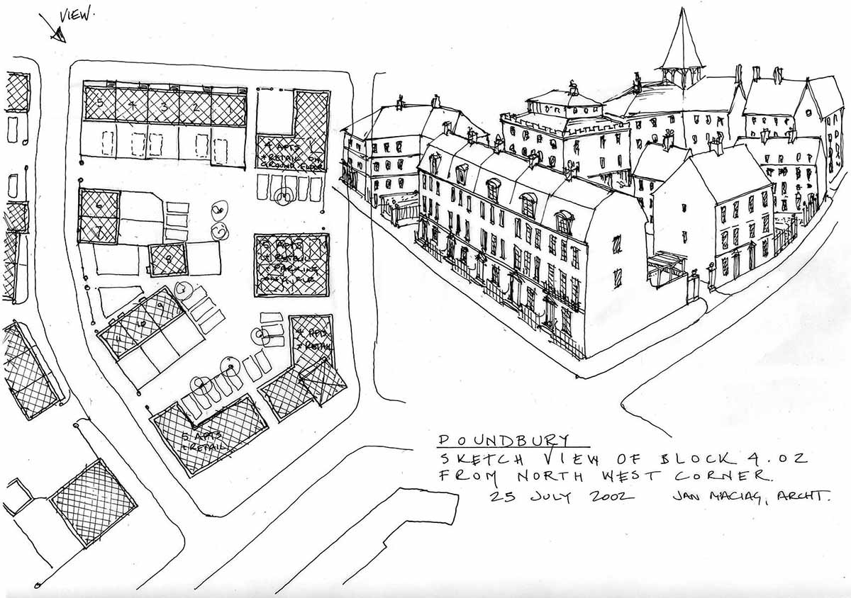 Block 4.02, Poundbury - Folium Architects, Peterborough